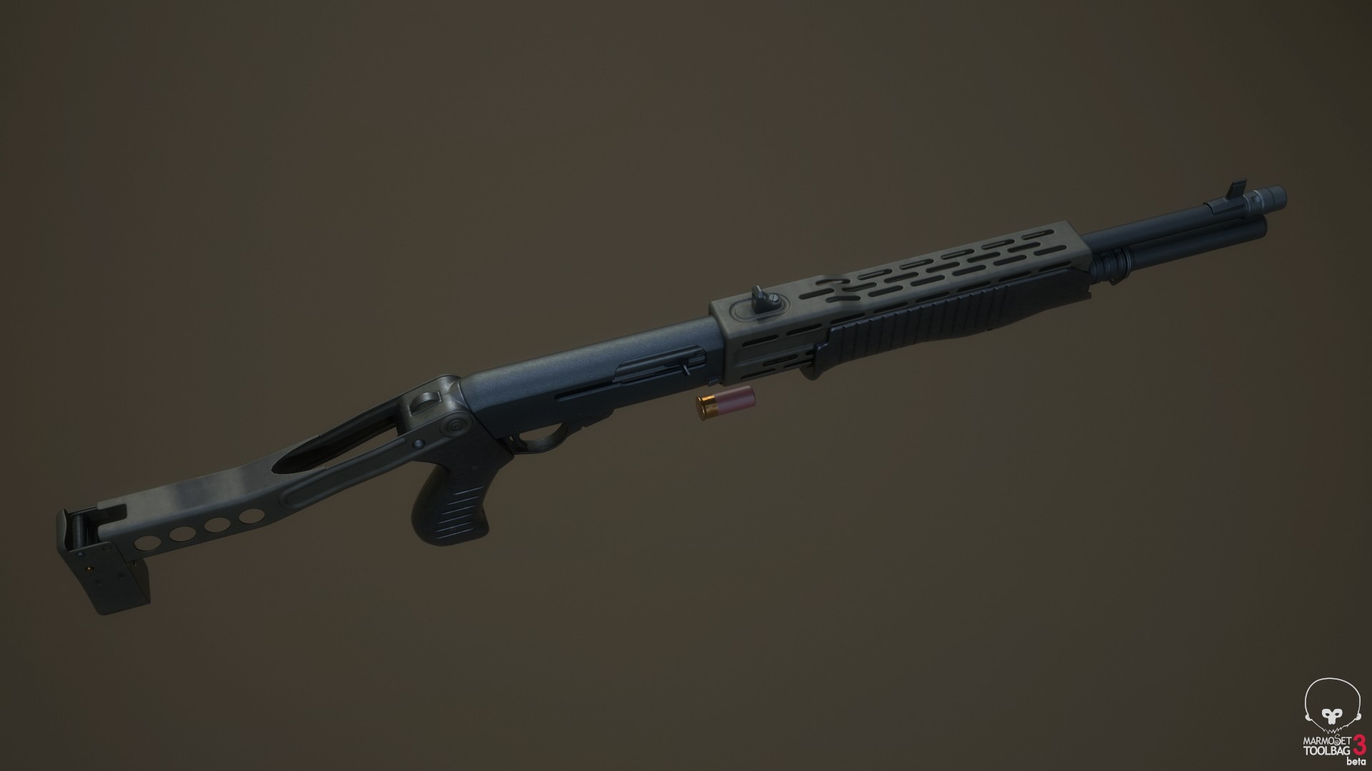 SPAS 12 Work In Progress for Black Mesa | BM Works In Progress