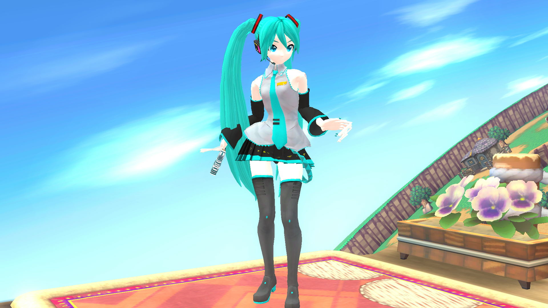 Hatsune Miku Work In Progress for Super Smash Bros. (Wii U) | SSB4U ...