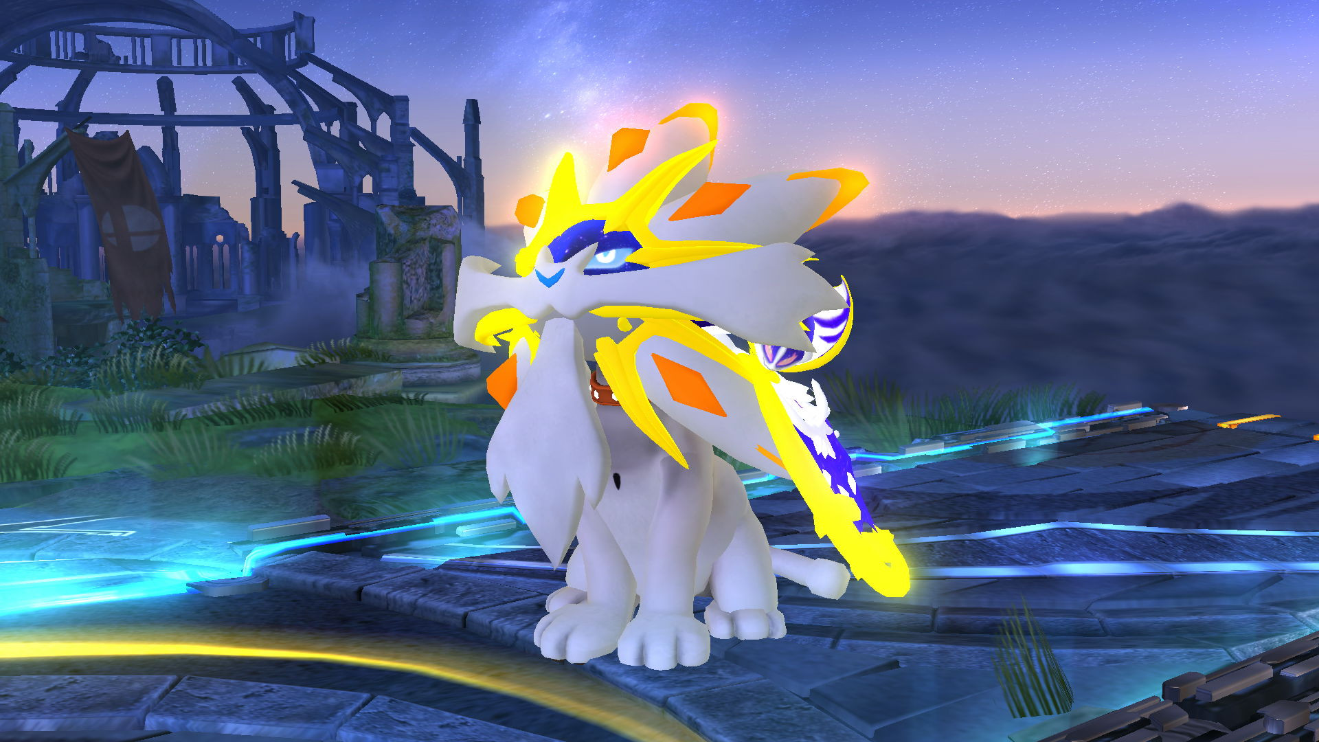 Lunaala & Solgaleo Custom Model Import (Completed) [Super Smash Bros ...