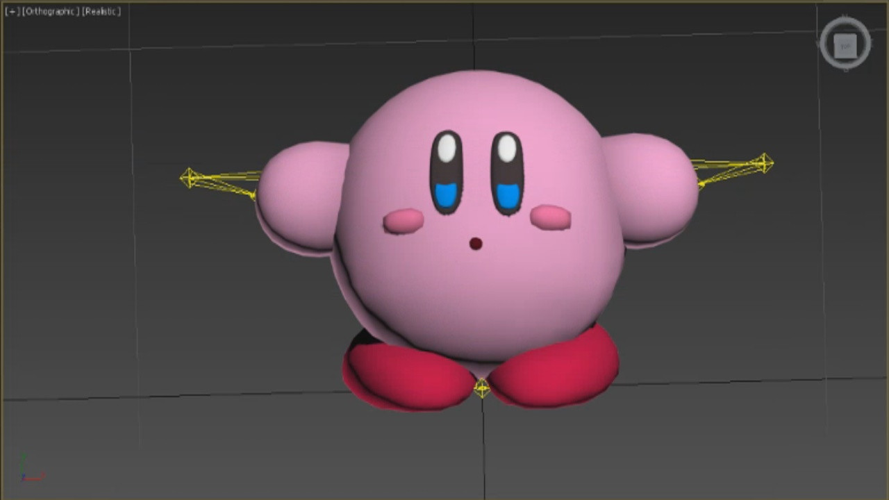 Clay Kirby Work In Progress for Super Smash Bros. (Wii U) | SSB4U Works ...