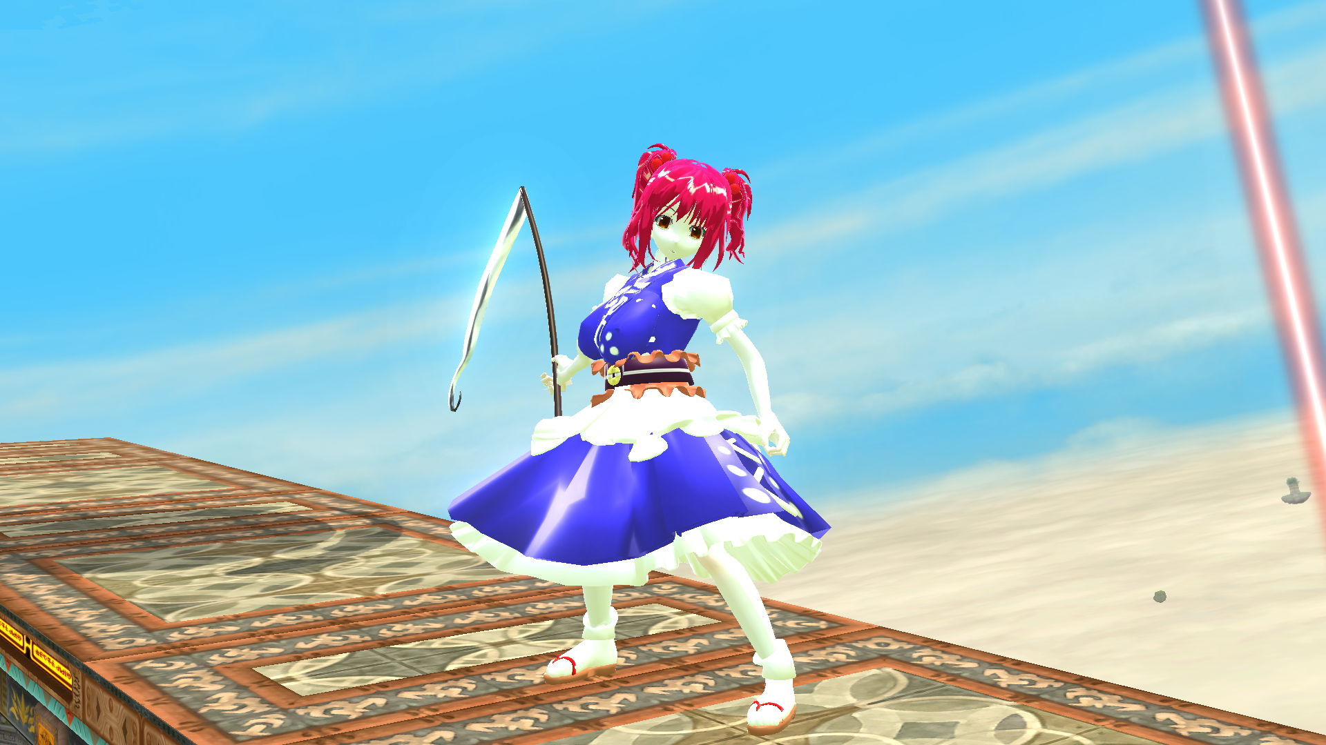 Komachi Onozuka over Ike Work In Progress for Super Smash Bros. (Wii U ...