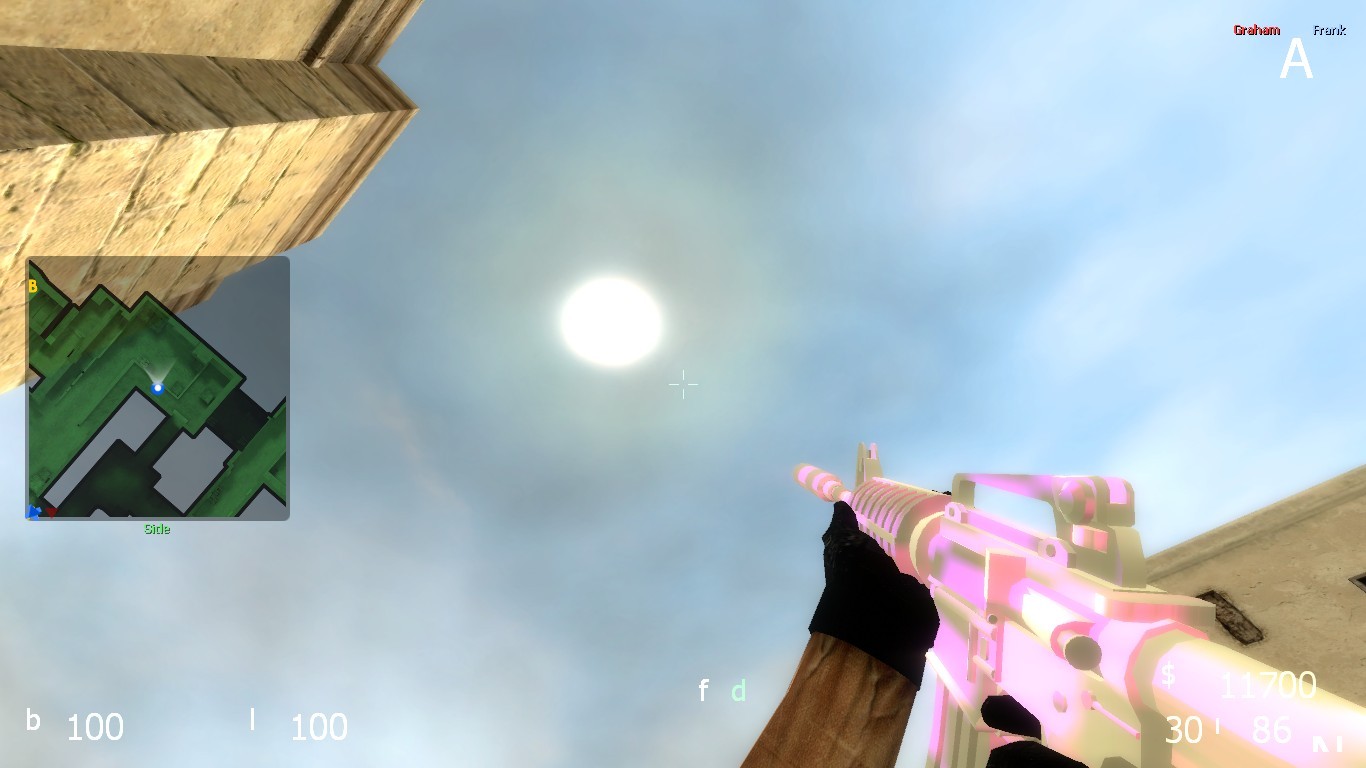 M4a1 Glowing crystal skin [GameBanana] [Works In Progress]