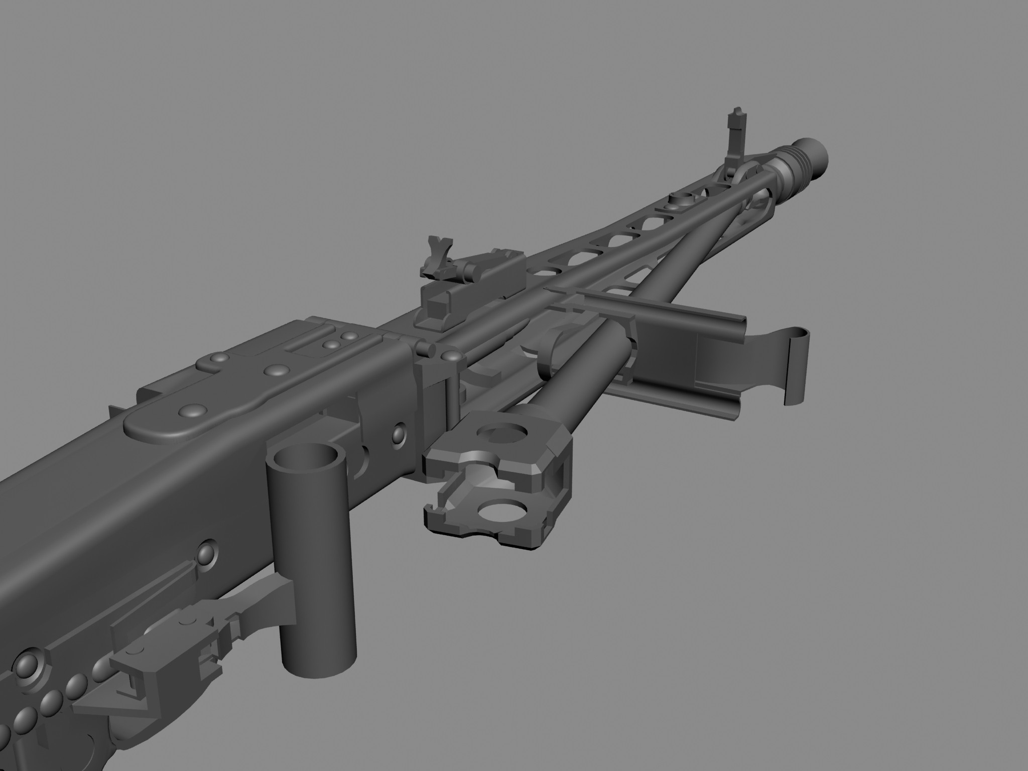MG-42 With Internals [GameBanana] [Works In Progress]