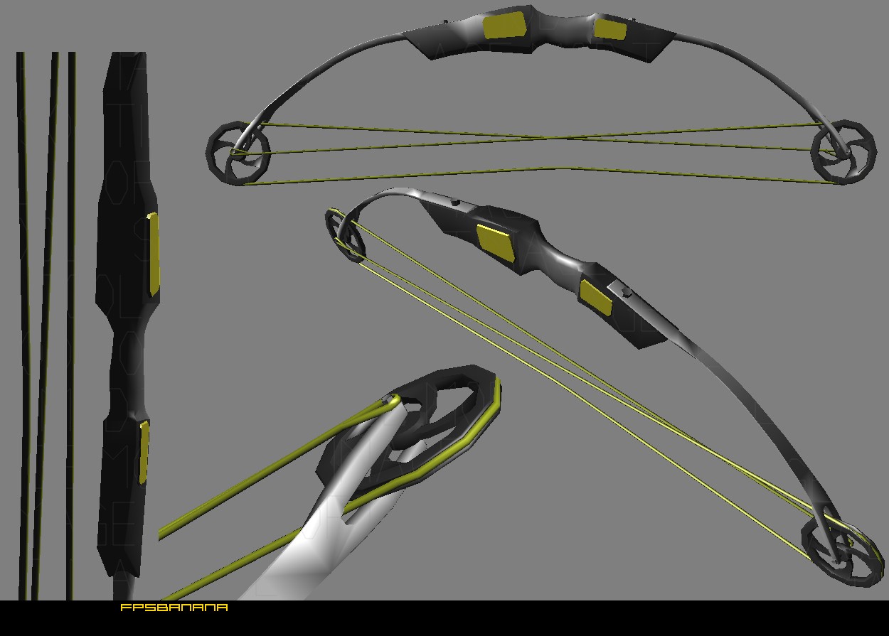 Compound bow for huntsman [GameBanana] [Works In Progress]