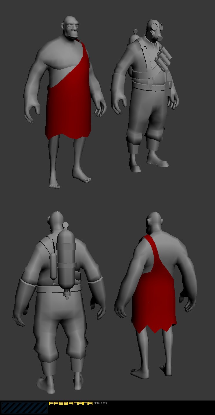 Caveman Pyro [GameBanana] [Works In Progress]