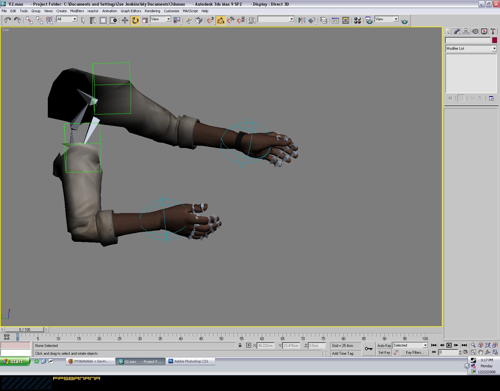 Left 4 Dead Hand Rig Work In Progress for GameBanana | GB Works In Progress