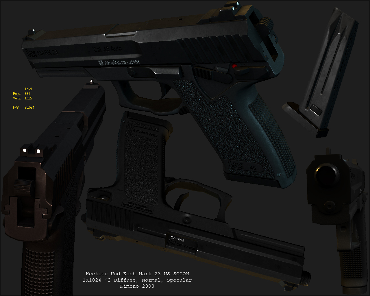 Mark 23 US SOCOM [GameBanana] [Works In Progress]