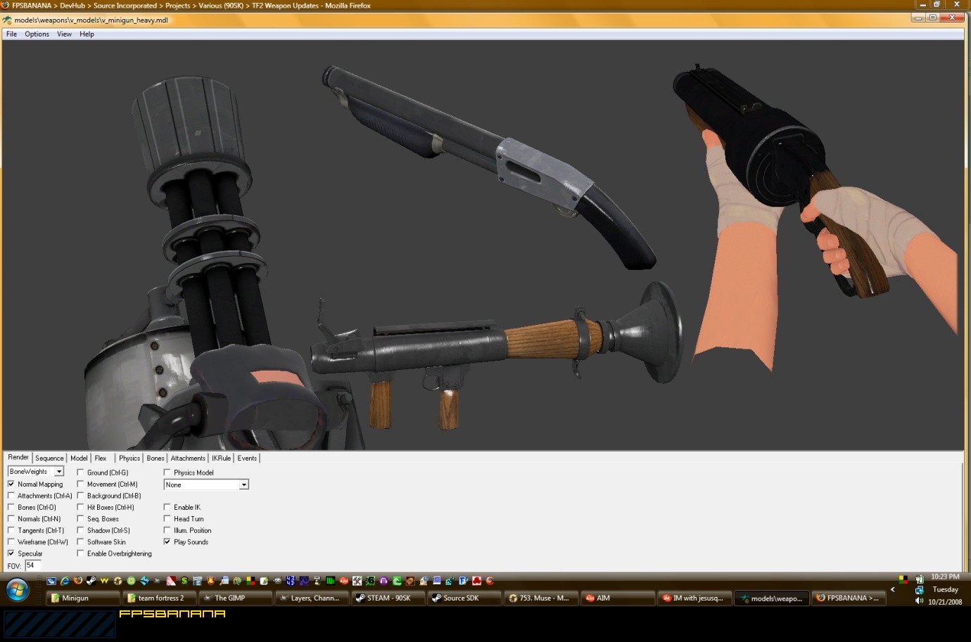 TF2 Weapon Updates Work In Progress for GameBanana | GB Works In Progress