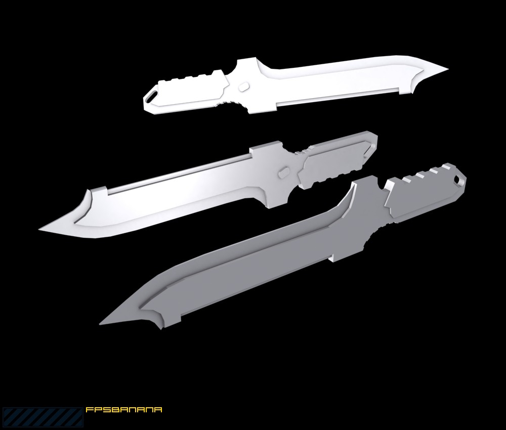 Metal Gear Solid 4 Shock Knife [GameBanana] [Works In Progress]