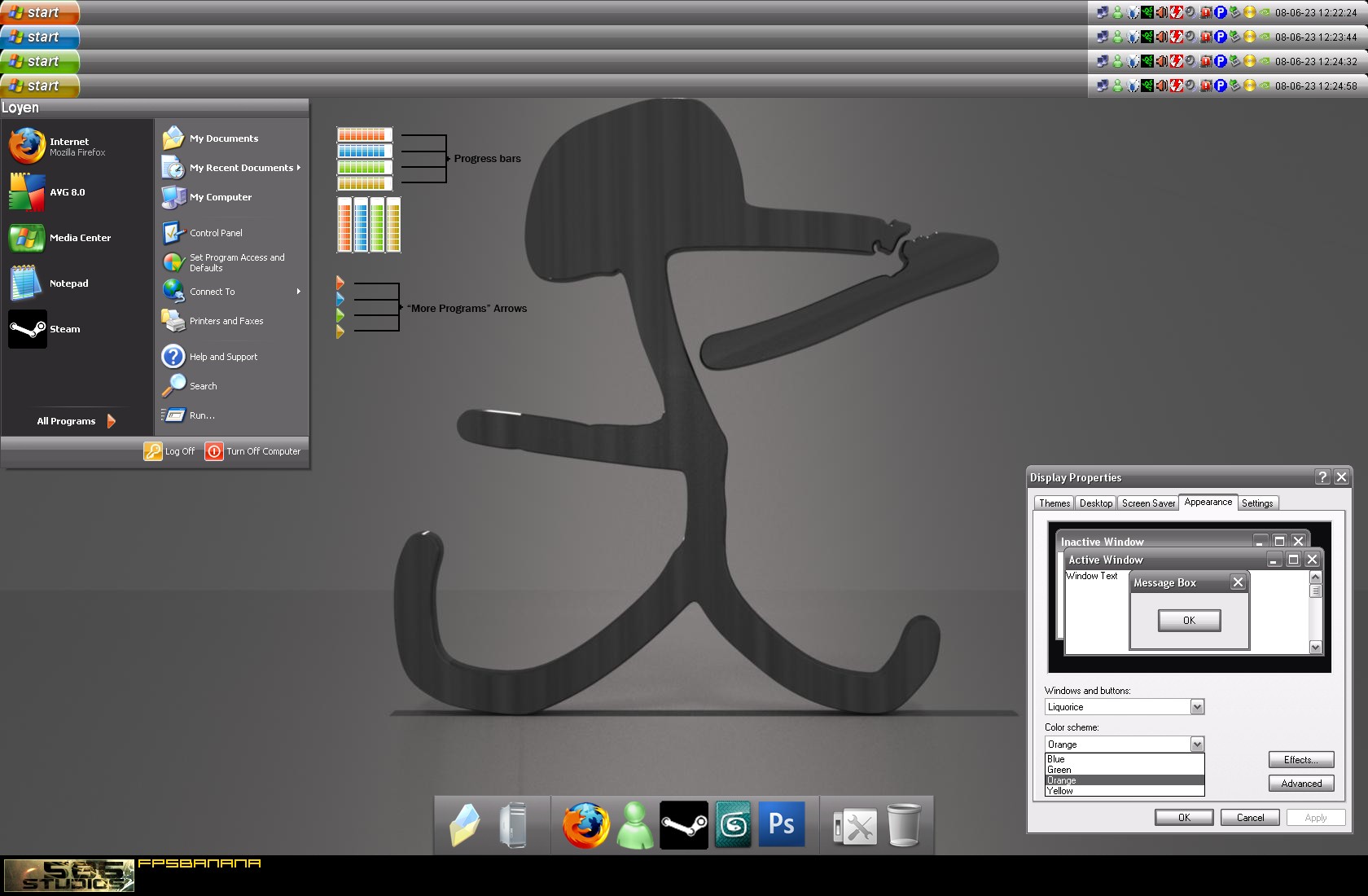 Windows Theme Work In Progress for GameBanana | GB Works In Progress
