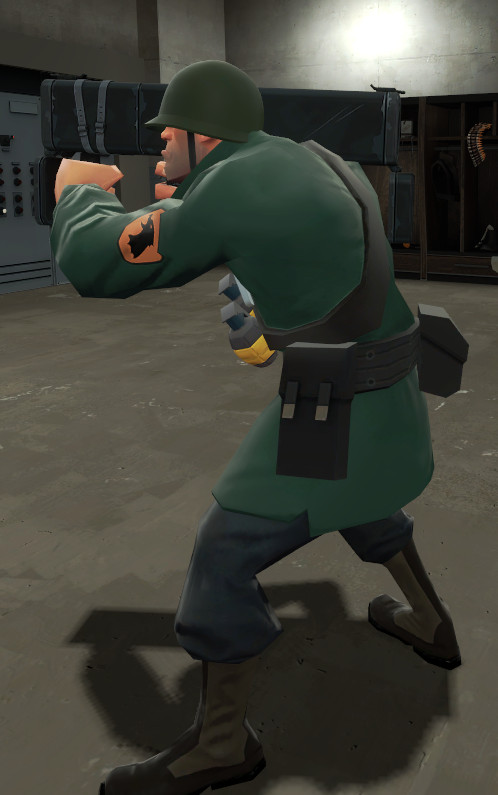Screamin' Eagles soldier. [Team Fortress 2] [Works In Progress]