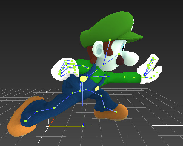 Luigi's Thunder Hand Work In Progress for Super Smash Bros. (Wii U ...