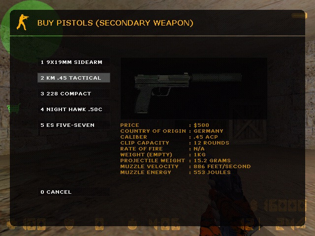 CSGO Weapon/Skin Graphics on default CS1.6 GUI. [Counter-Strike 1.6 ...