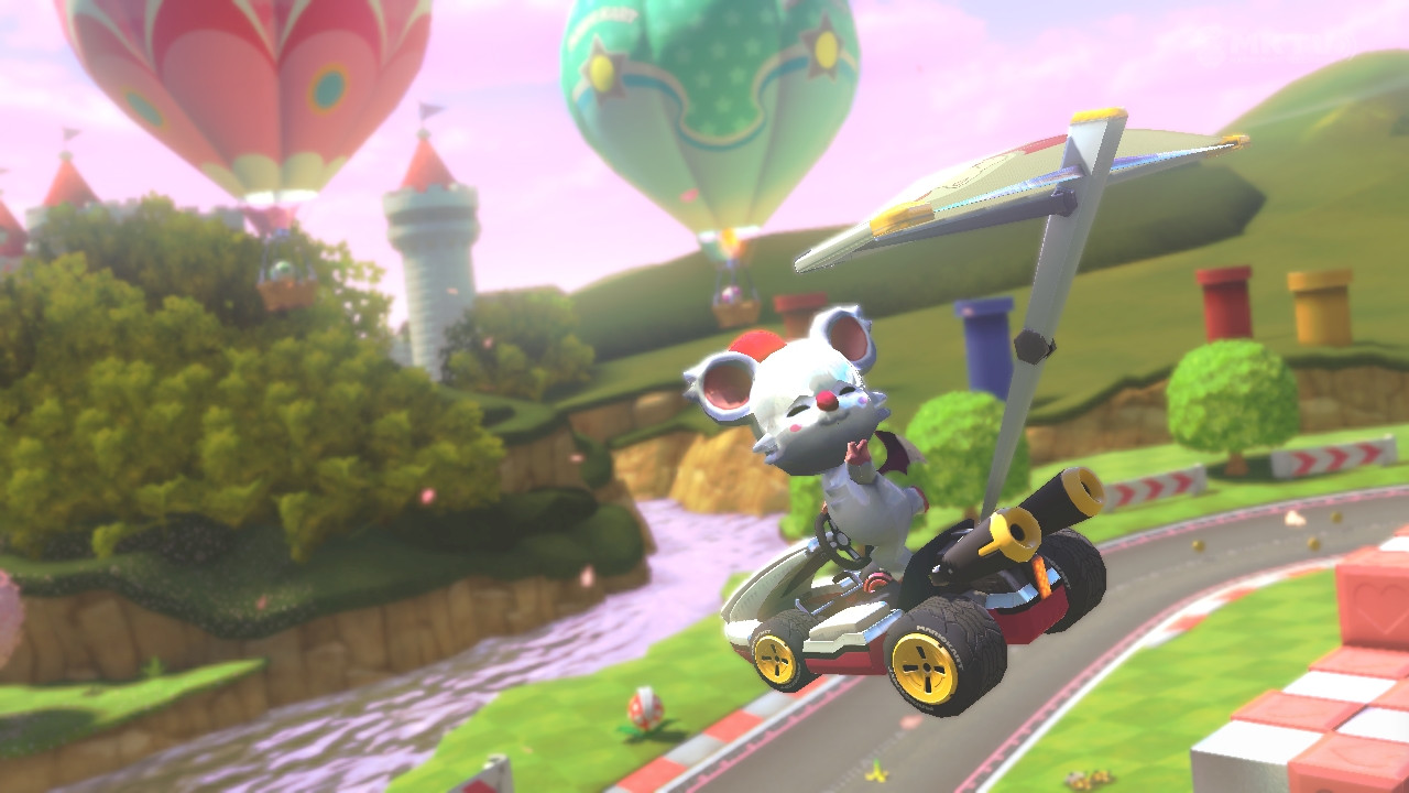 Moogle (Final Fantasy) in MK8 [Mario Kart 8] [Works In Progress]
