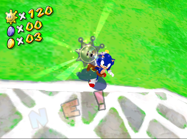 Super Sonic Sunshine (Download) Work In Progress for Super Mario ...