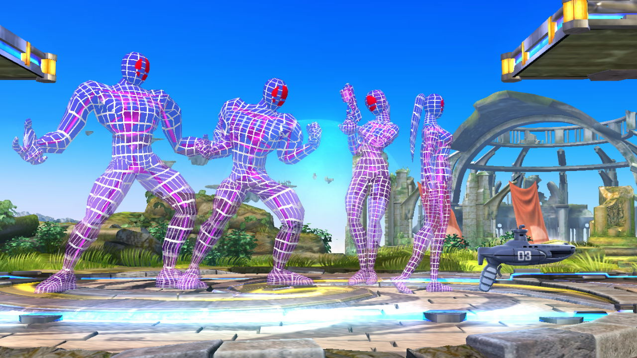 The Fighting Wireframes DONE (Finally) [Super Smash Bros. (Wii U ...