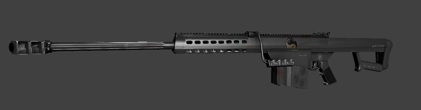 Barret M82 Work In Progress for Call of Duty: Modern Warfare 2 | CoD ...