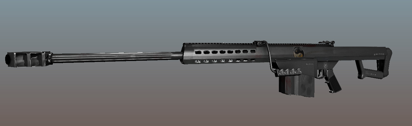 Barret M82 Work In Progress for Call of Duty: Modern Warfare 2 | CoD ...