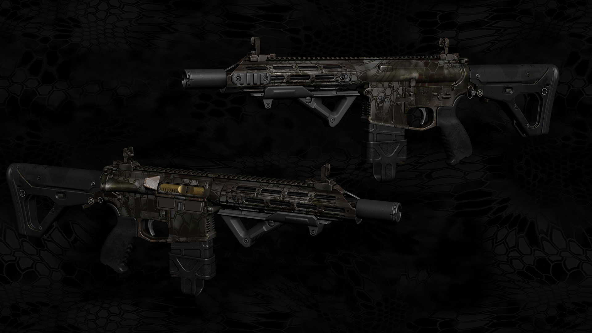 WIP - ImBrokeRU RU-556 - Texture [Counter-Strike: Source] [Works In ...