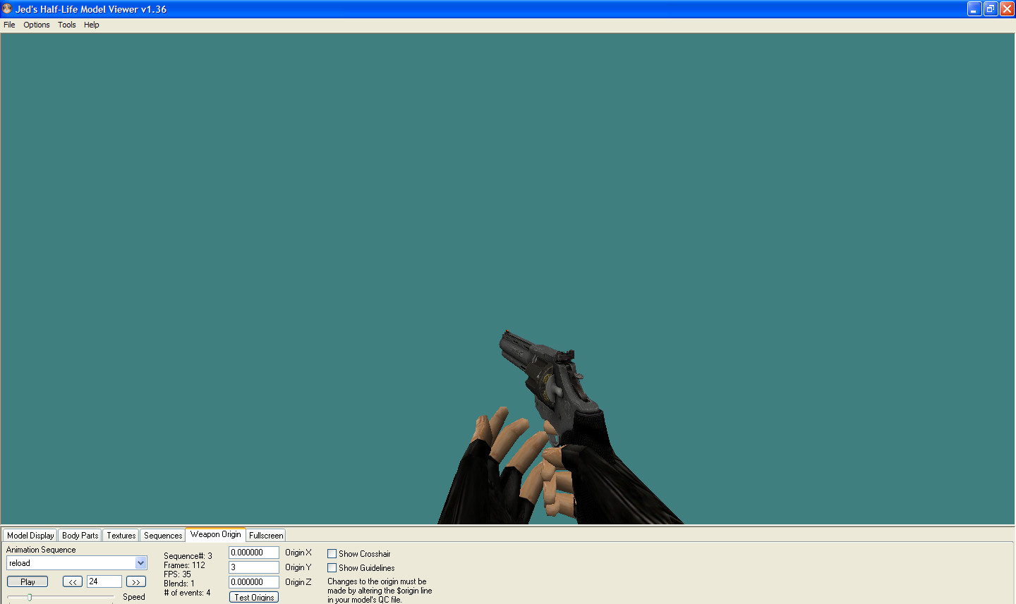 Half Life 2 weapon w/ CS 1.6 hands Work In Progress for Counter-Strike ...