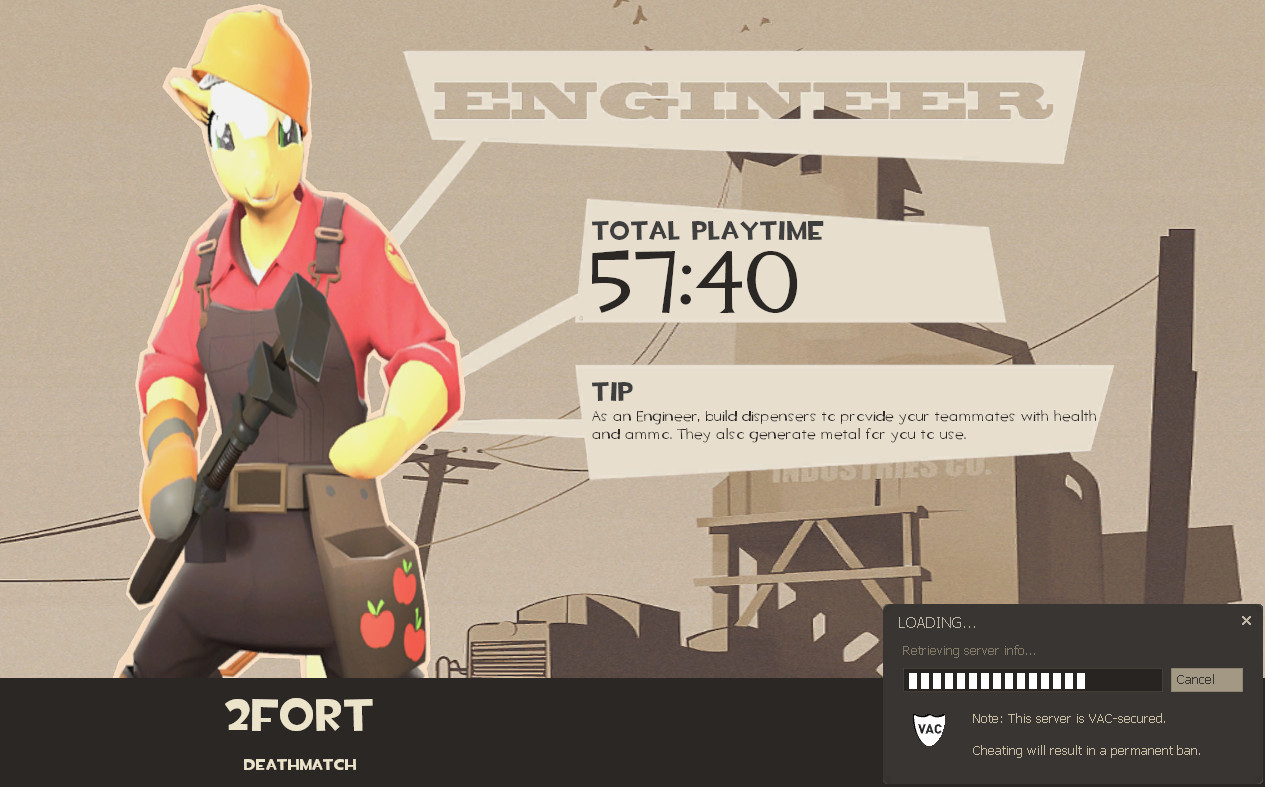Applejack Engineer [Team Fortress 2 Classic] [Works In Progress]