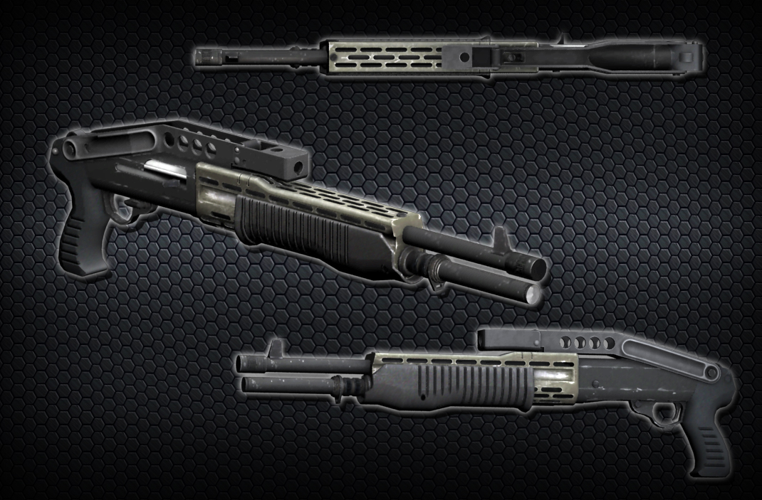 Romka's SPAS12 Work In Progress for Half-Life 2 | HL2 Works In Progress