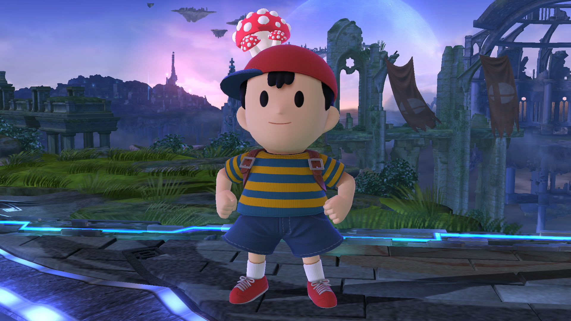 Mushroomized Ness Work In Progress for Super Smash Bros. (Wii U ...
