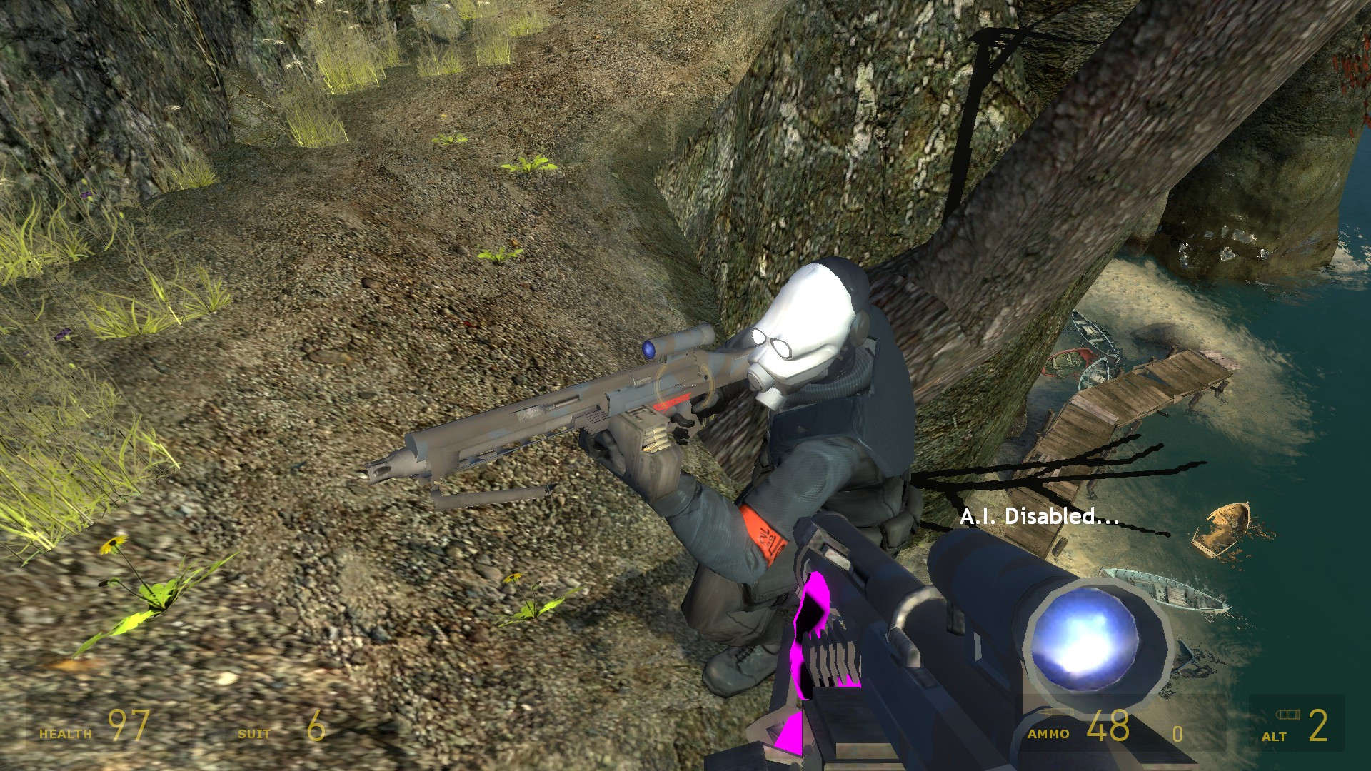 New HMG Work In Progress for Half-Life 2 | HL2 Works In Progress