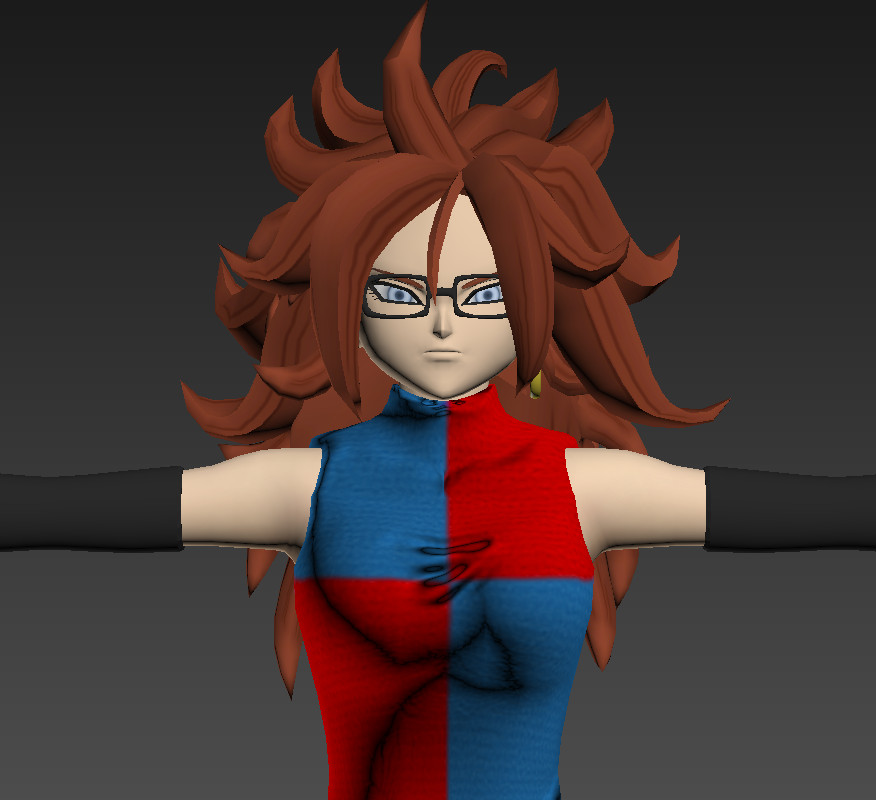Majin Android 21 (DB FighterZ) Wip Work In Progress for Super Smash ...