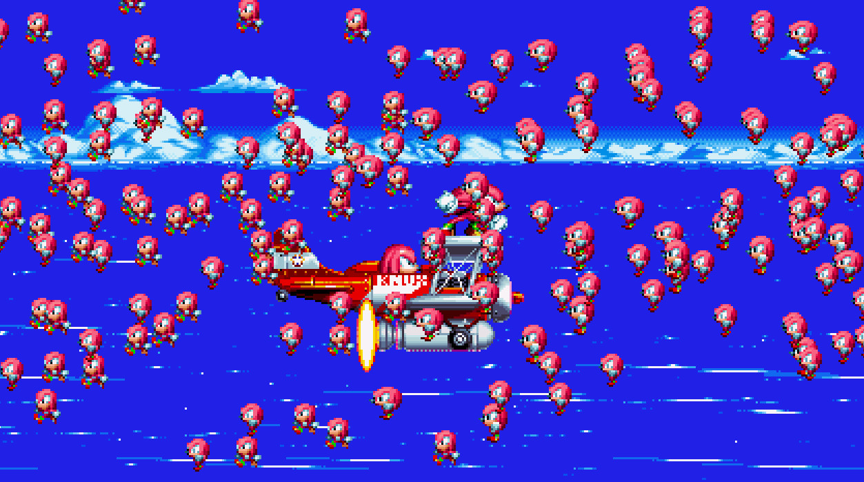 Knuckles Mania And Knuckles Work In Progress for Sonic Mania | SM Works ...