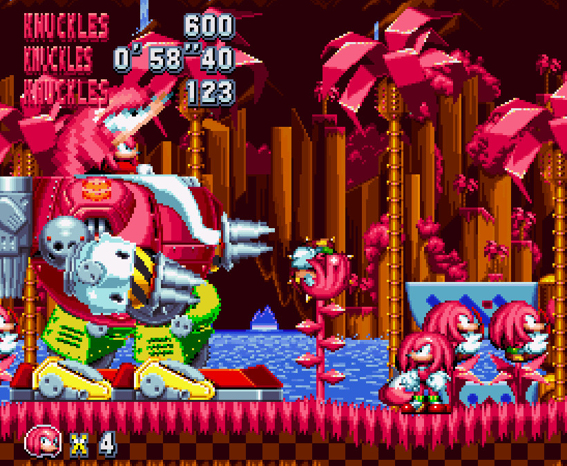 Knuckles Mania And Knuckles Work In Progress for Sonic Mania | SM Works ...