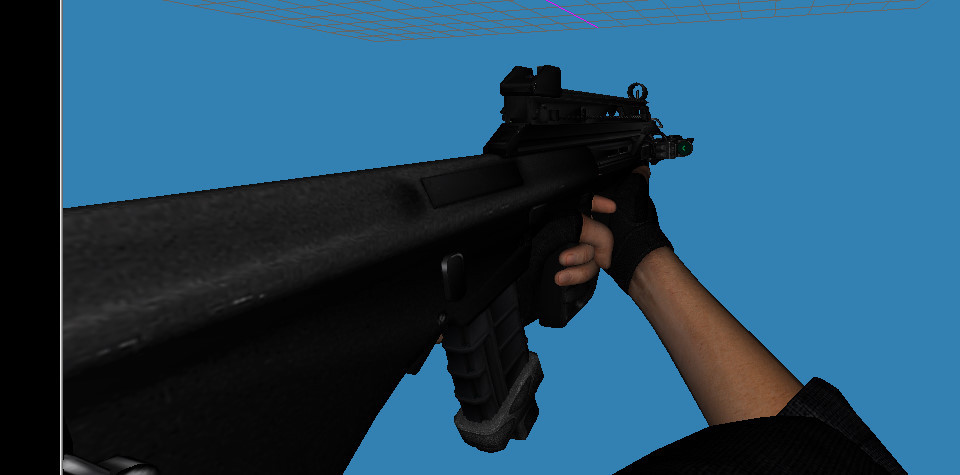 CQB AUG for famas skin [Counter-Strike 1.6] [Works In Progress]