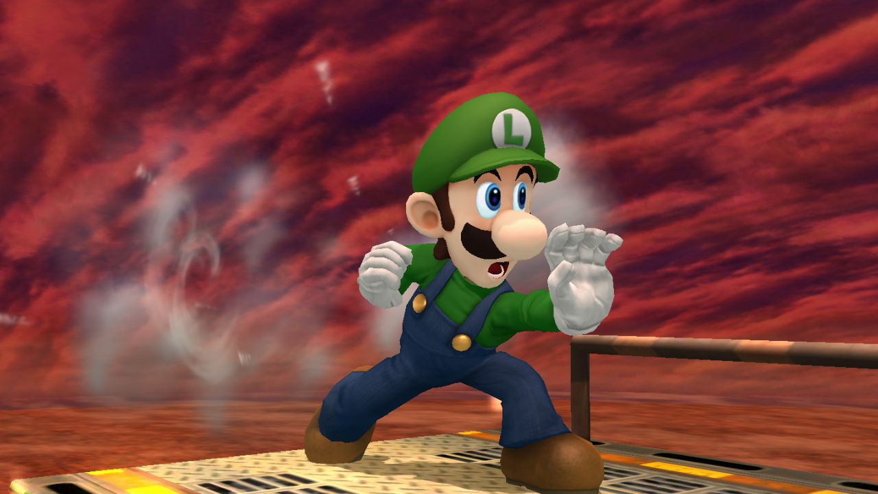 Luigi's Thunder Hand Work In Progress for Super Smash Bros. (Wii U ...