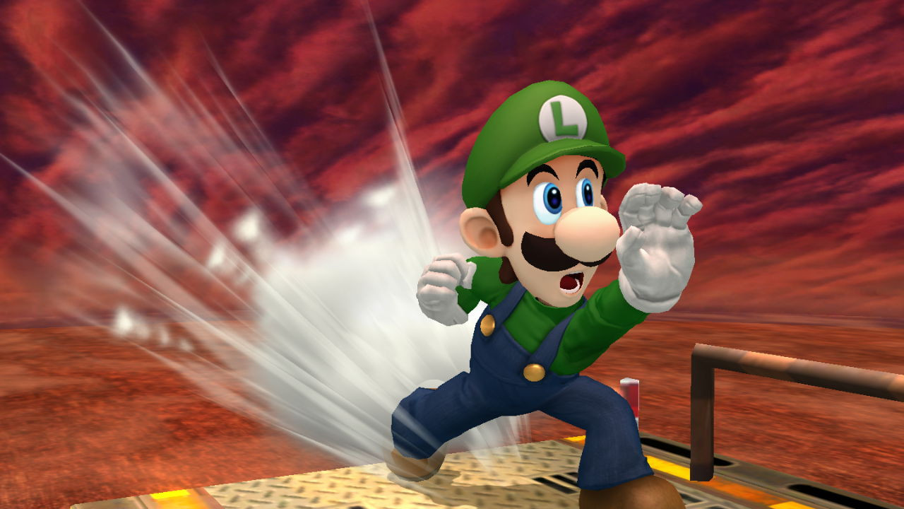 Luigi's Thunder Hand Work In Progress for Super Smash Bros. (Wii U ...