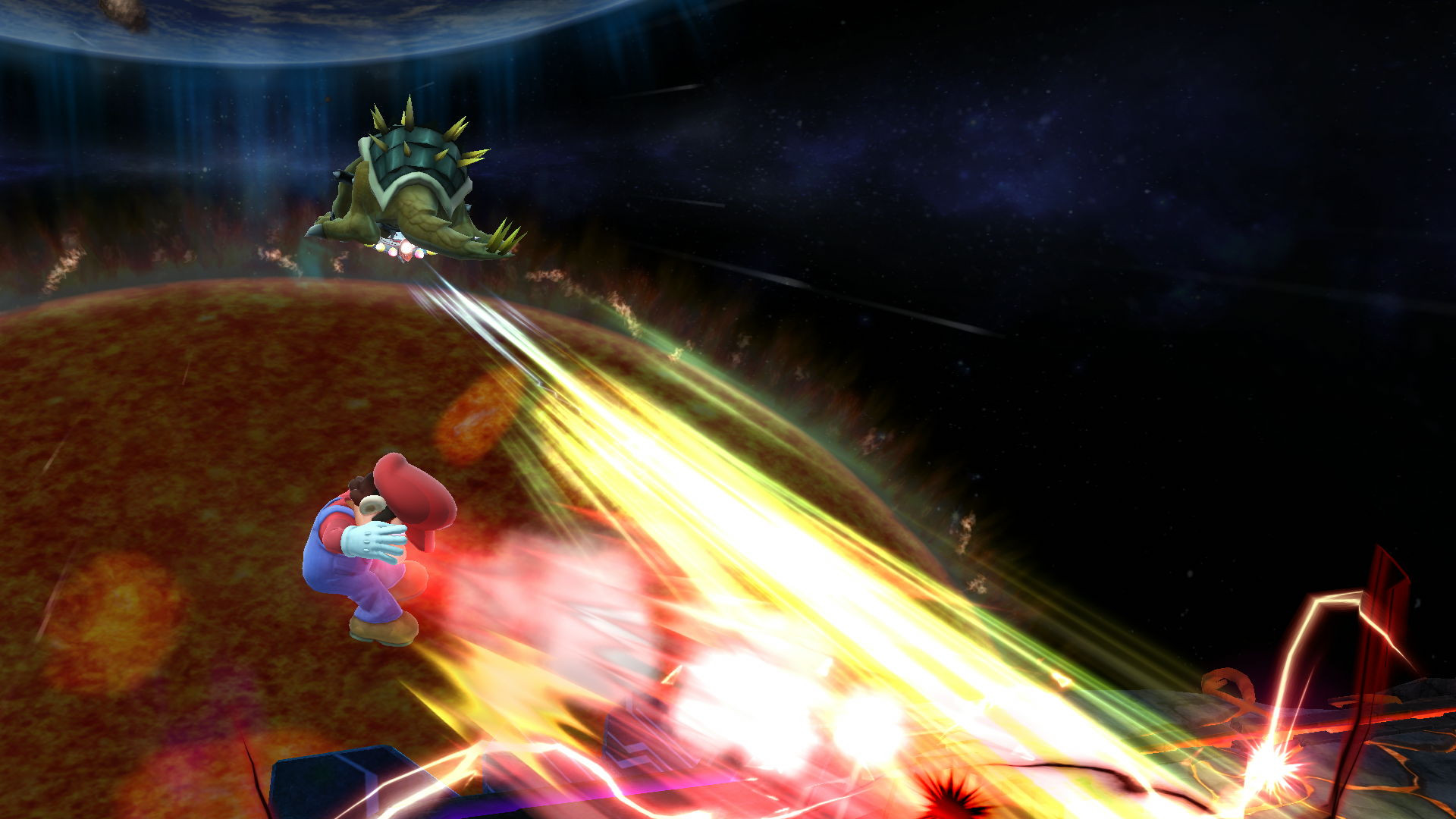 Flinching Giga Bowser [Super Smash Bros. (Wii U)] [Works In Progress]