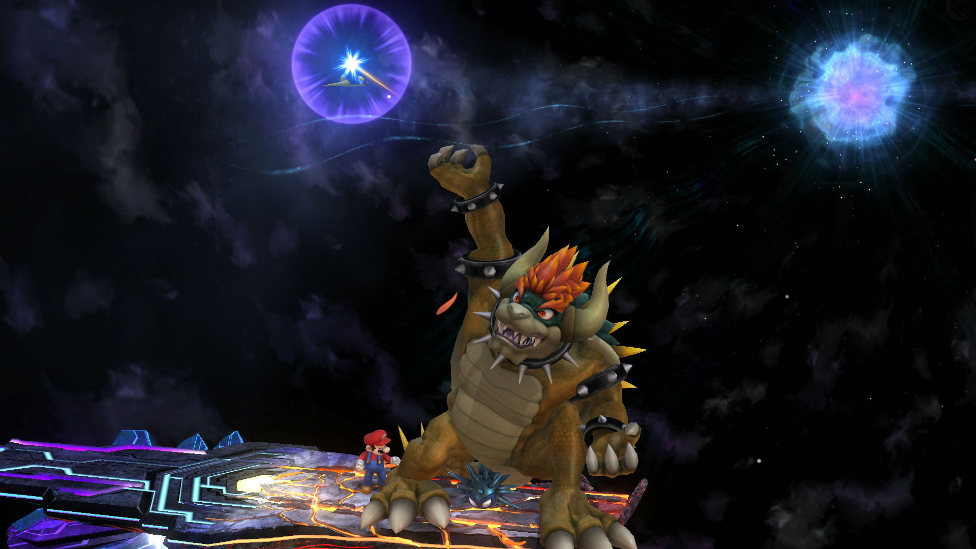 Flinching Giga Bowser [Super Smash Bros. (Wii U)] [Works In Progress]