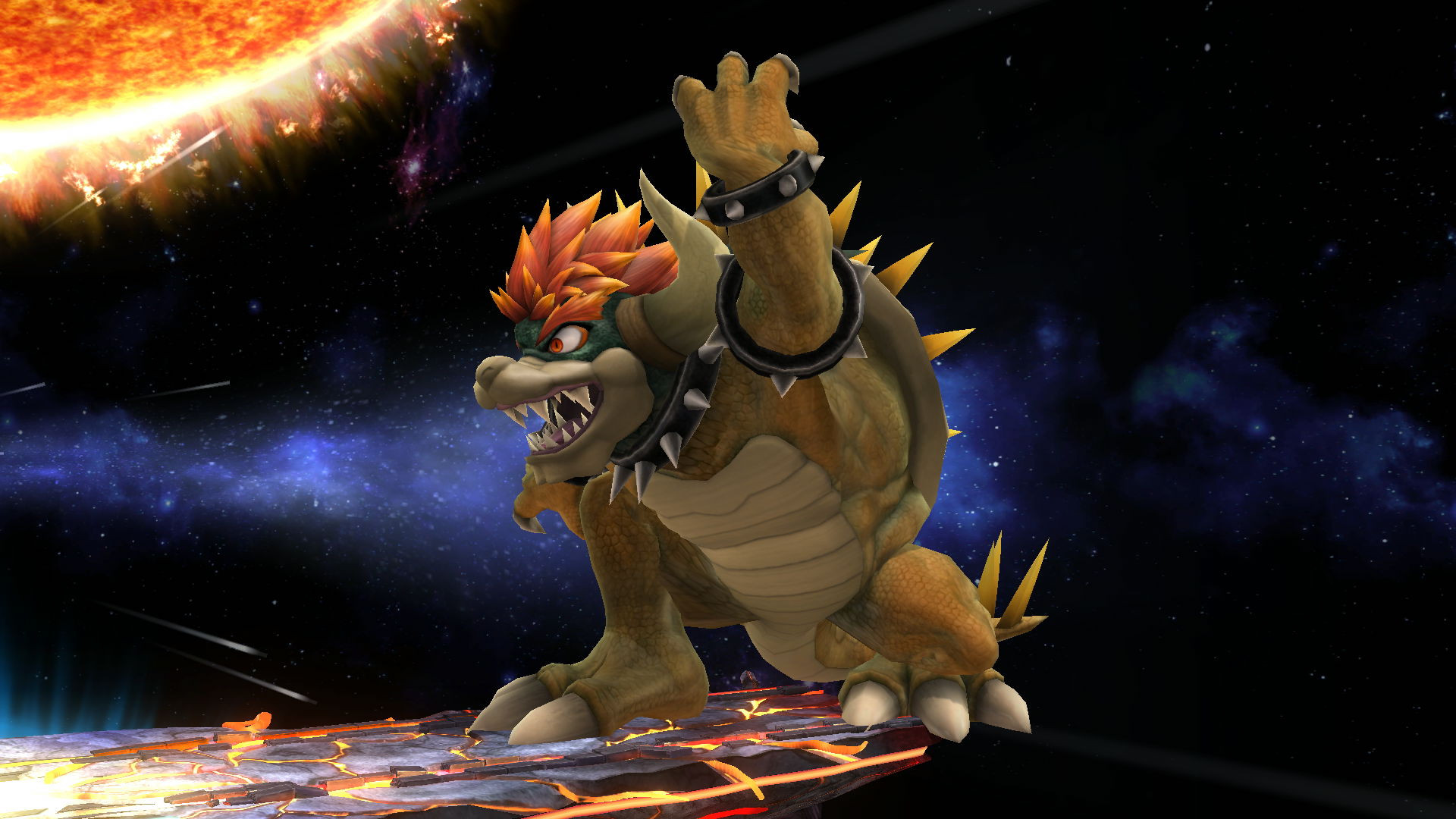 Flinching Giga Bowser [Super Smash Bros. (Wii U)] [Works In Progress]