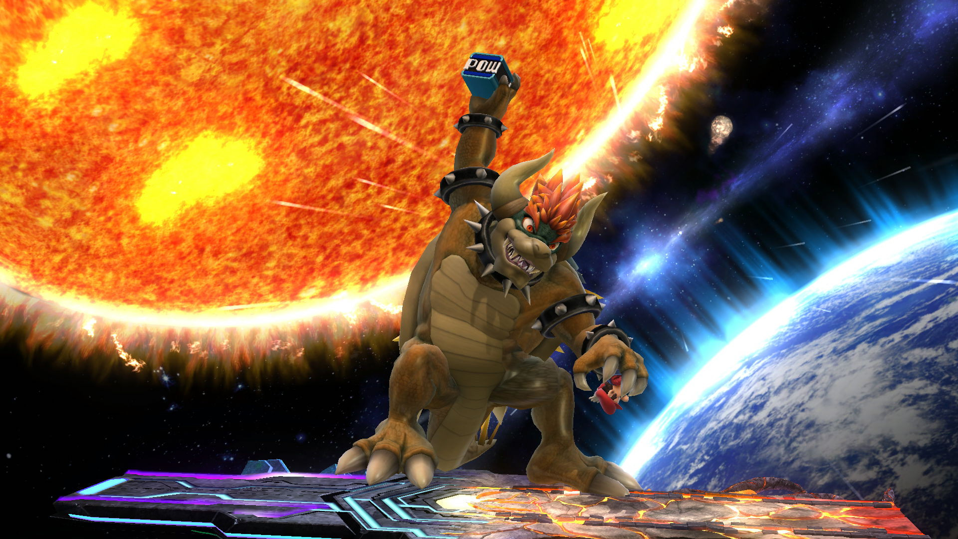 Flinching Giga Bowser [Super Smash Bros. (Wii U)] [Works In Progress]