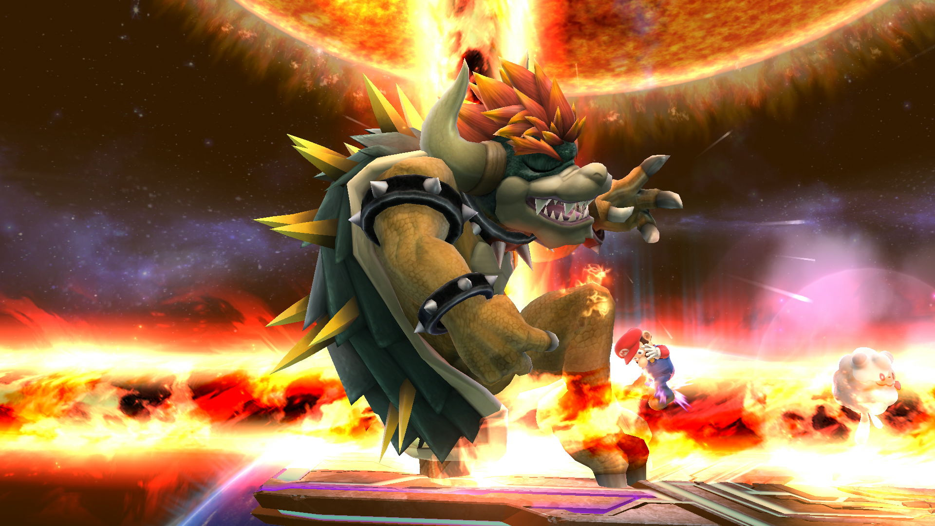 Flinching Giga Bowser [Super Smash Bros. (Wii U)] [Works In Progress]