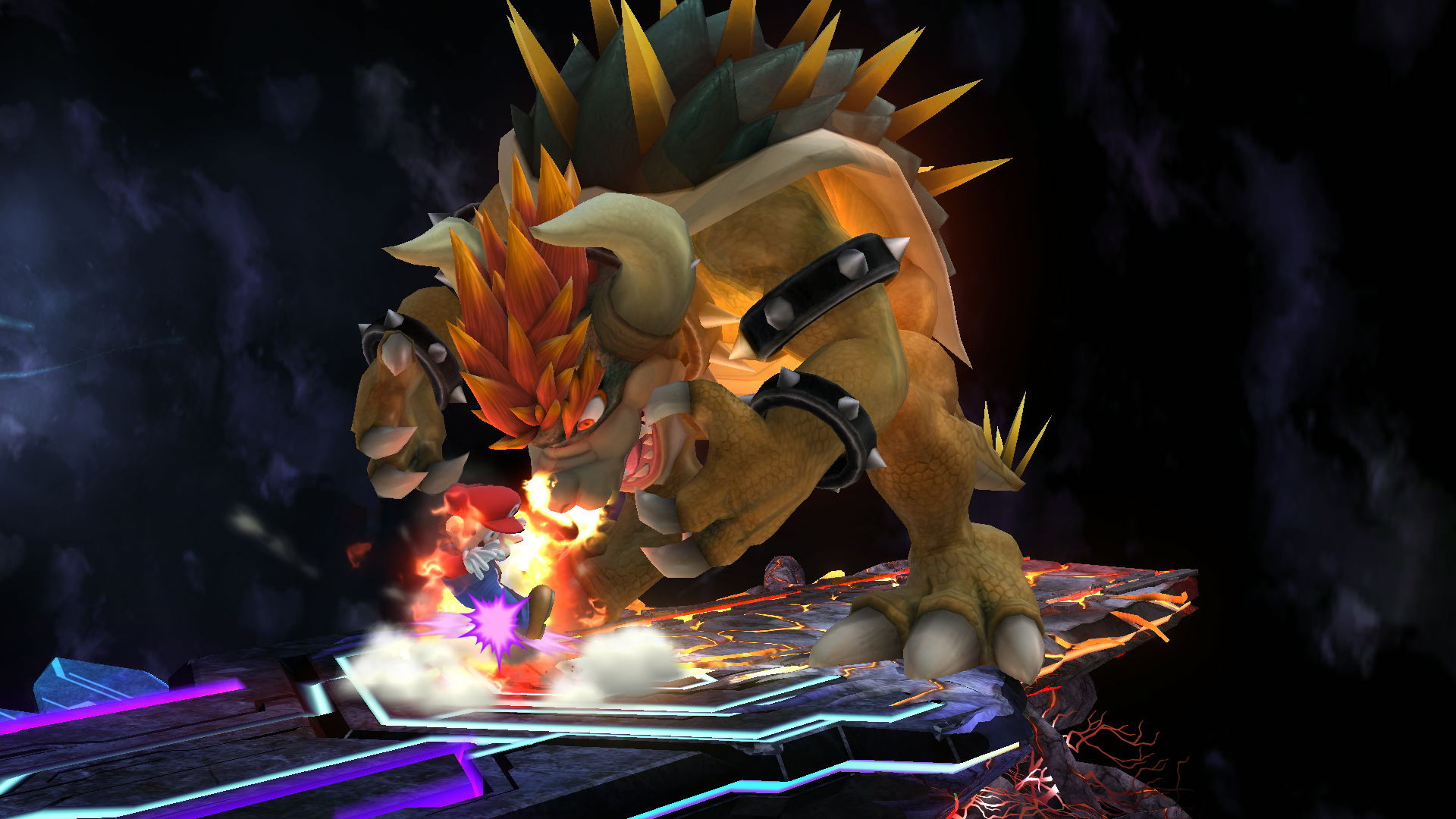 Flinching Giga Bowser [Super Smash Bros. (Wii U)] [Works In Progress]