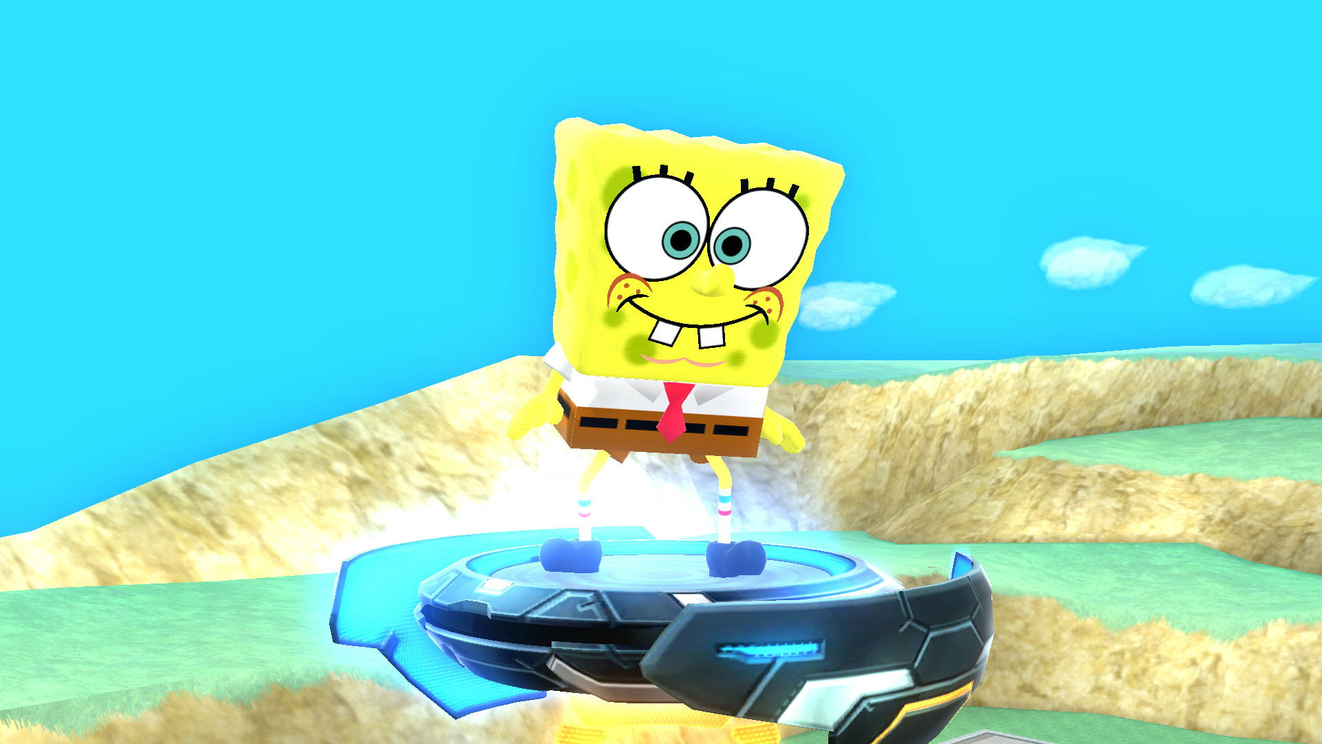 Spongebob Squarepants Work In Progress for Super Smash Bros. (Wii U ...