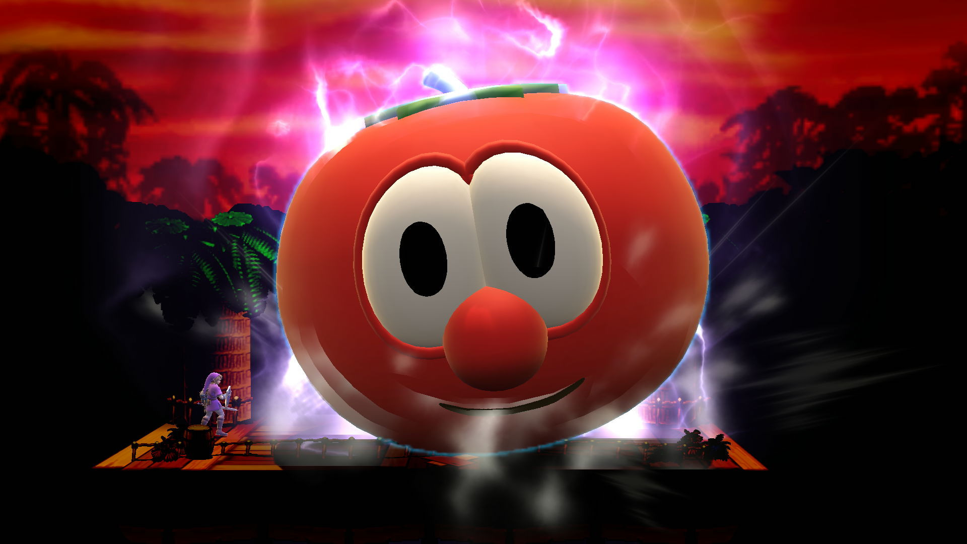 Larry the Cucumber & Bob the Tomato Work In Progress for Super Smash ...