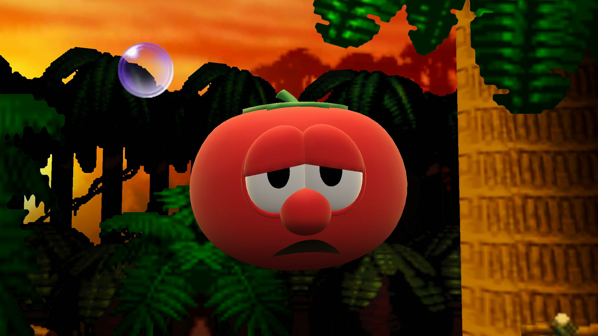 Larry the Cucumber & Bob the Tomato Work In Progress for Super Smash ...