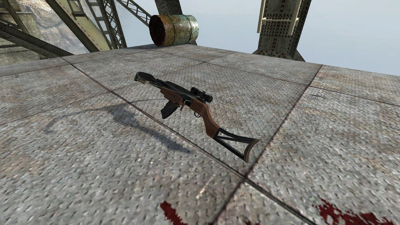 BMS Crossbow Work In Progress for Half-Life 2 | HL2 Works In Progress