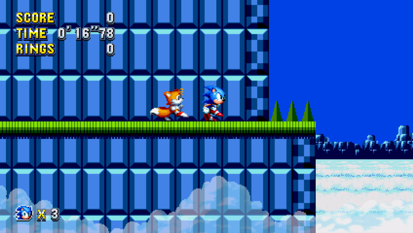 8BIT Sonic 2 Revamped Work In Progress for Sonic Mania | SM Works In ...