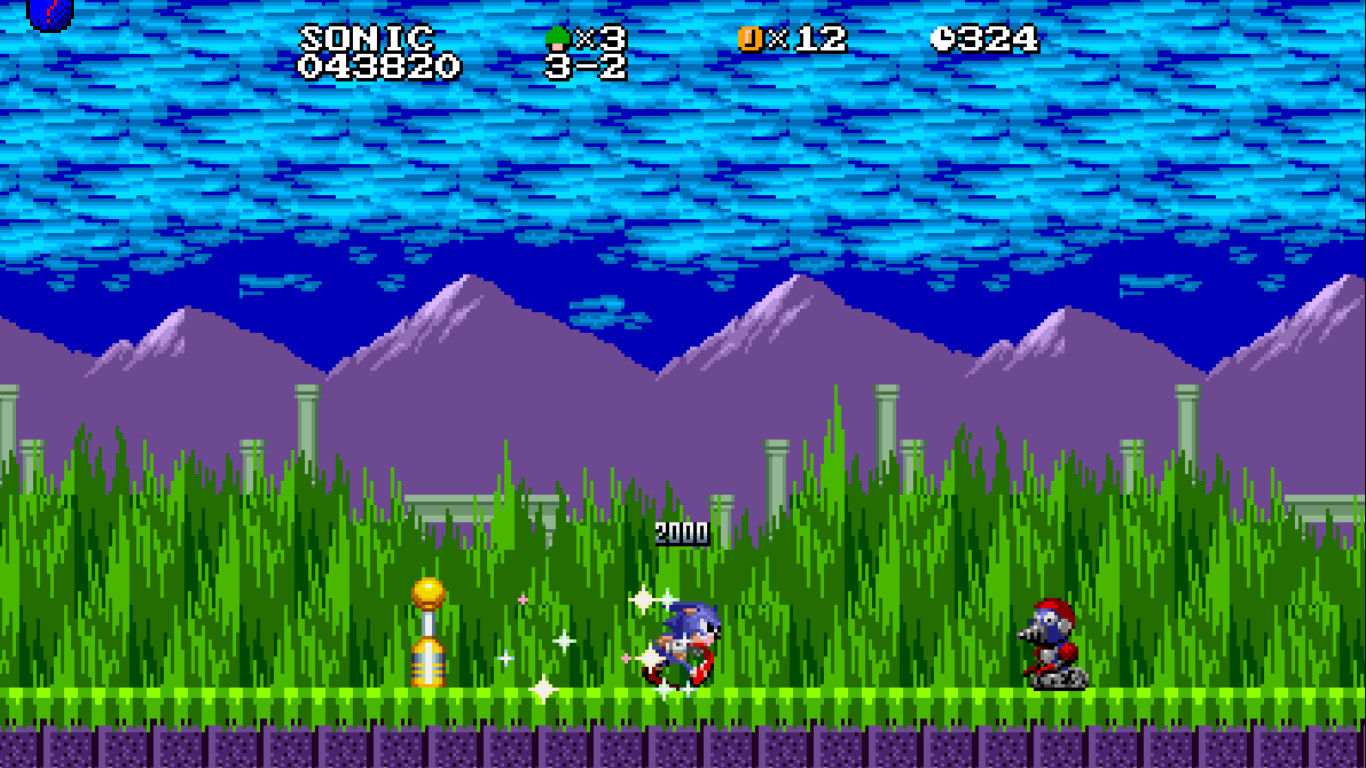 Sonic the hedgehog 1 Map skin! Work In Progress for Boll Deluxe | BDX ...