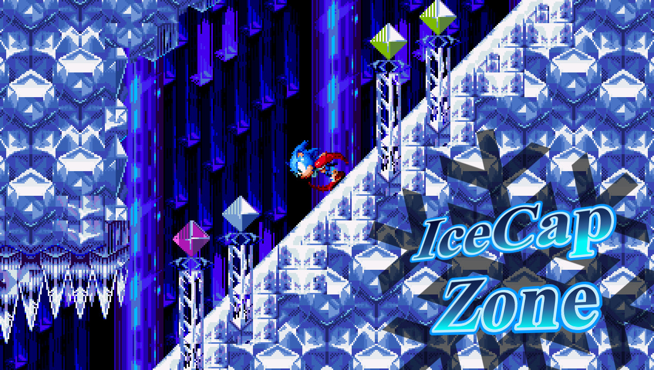 IceCap Zone WIP Work In Progress for Sonic Mania | SM Works In Progress