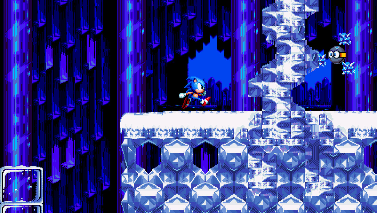 IceCap Zone WIP Work In Progress for Sonic Mania | SM Works In Progress
