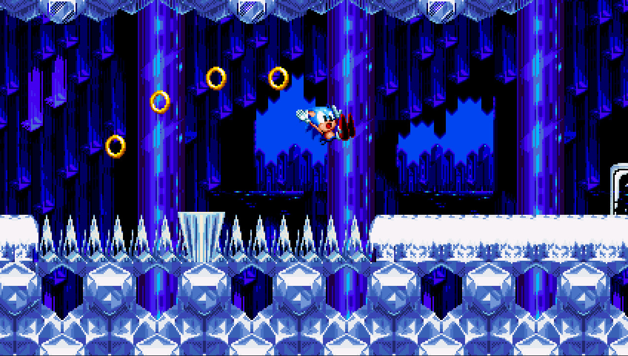 IceCap Zone WIP Work In Progress for Sonic Mania | SM Works In Progress