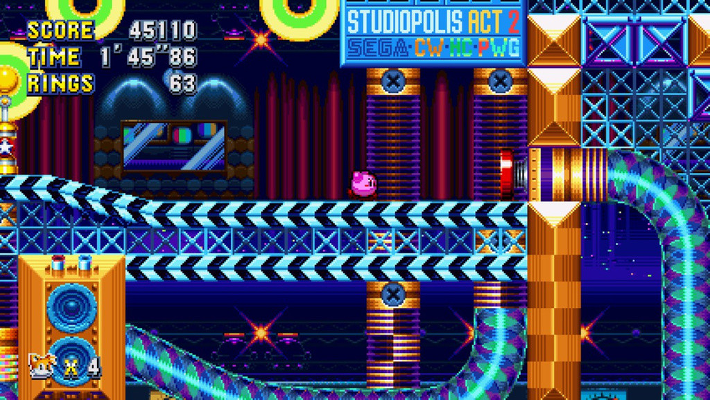 Kirby over Tails Work In Progress for Sonic Mania | SM Works In Progress